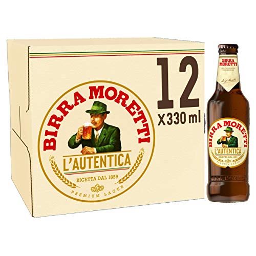 Birra Moretti Premium Italian Beer - 12 x 330ml - Man Deals