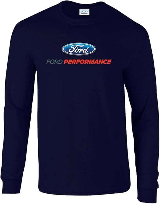 Ford Performance Long Sleeve Ford Car Tee Shirt Black: Trenz Shirt ...