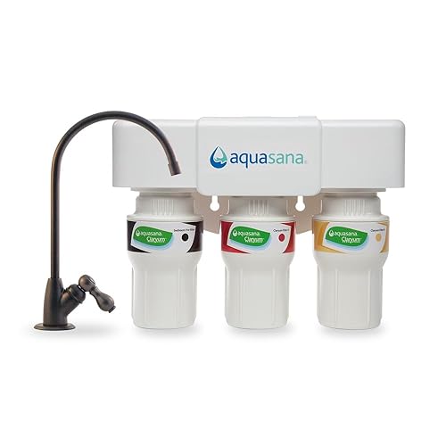 Aquasana Under Sink Water Filter System - Reduces PFAS, Lead ...