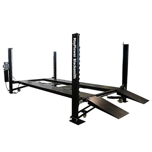 Mayflower Blacksmith Four Post Lift car Lift Storage Service 8000 lb ...