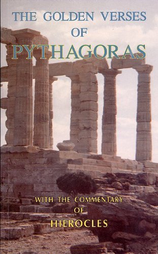 Golden Verses of Pythagoras: Hierocles: 9780886950095: Amazon.com: Books