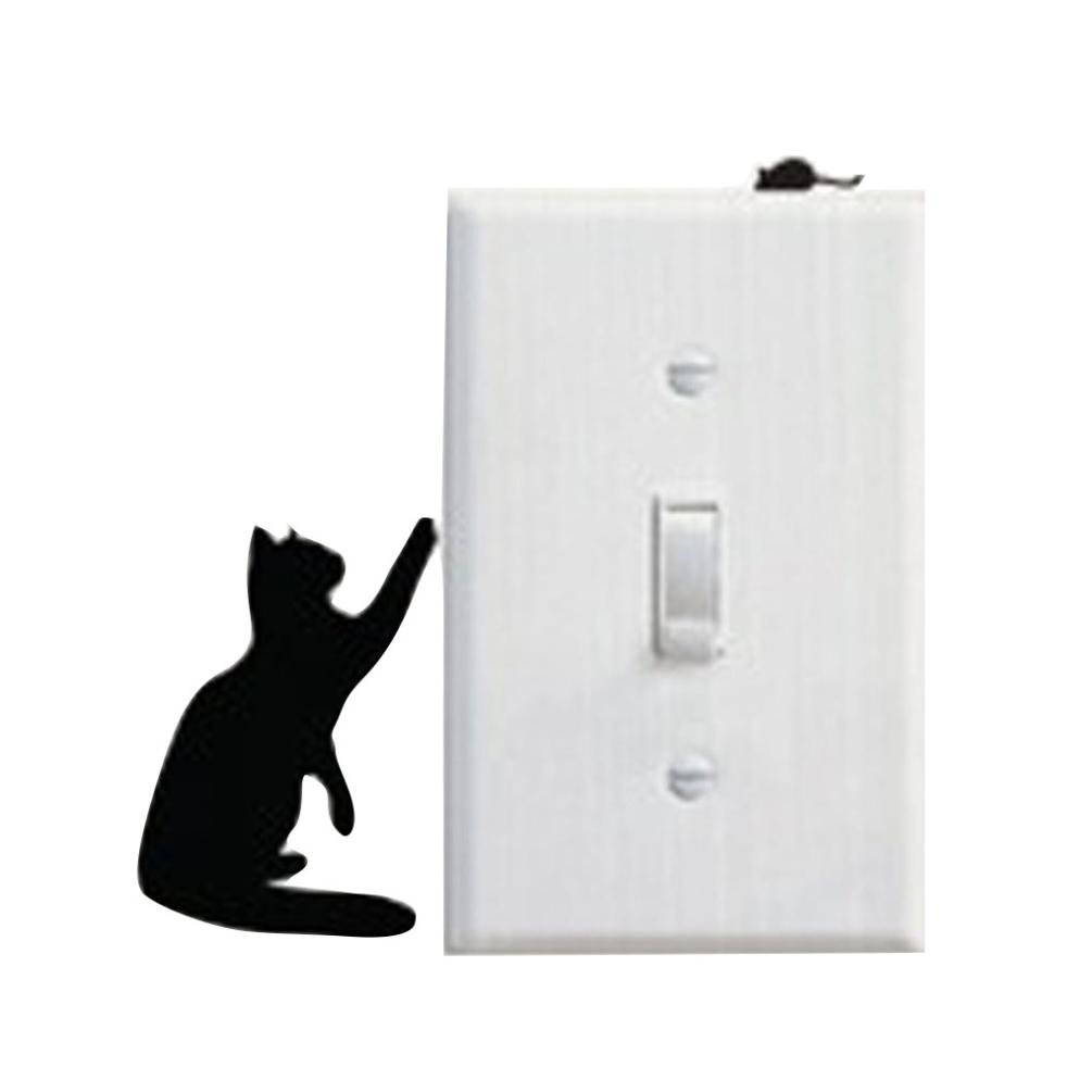 Amazon.com: Light Switch Decal,SMTSMT 2017 Cat Wall Stickers Decor Art ...
