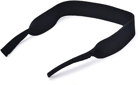 Glasses Strap Sports Band for Sunglasses - Neoprene Stretchy Black ...