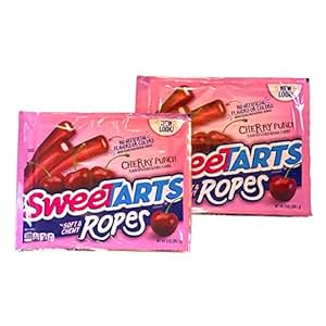 Amazon.com : Sweet Tarts Soft & Chewy Ropes Pack of 2 : Grocery ...
