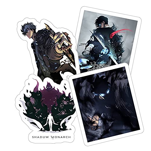 Solo Leveling Sung Jin Woo Skill Sticker Size 3 Inch in Bahrain | Whizz