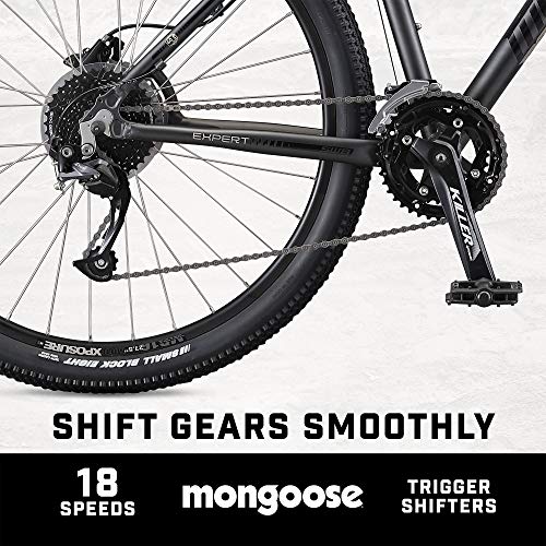 Mongoose Switchback Comp, Expert, Sport, Trail Mountain Bike For Adults ...