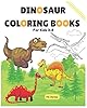 Dinosaur Coloring Books for Kids 3-8: Jumbo Coloring & Activity Book ...