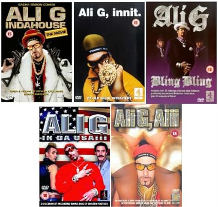 The Complete Ali G Movies DVD Collection: Ali G, Indahouse - The Movie ...