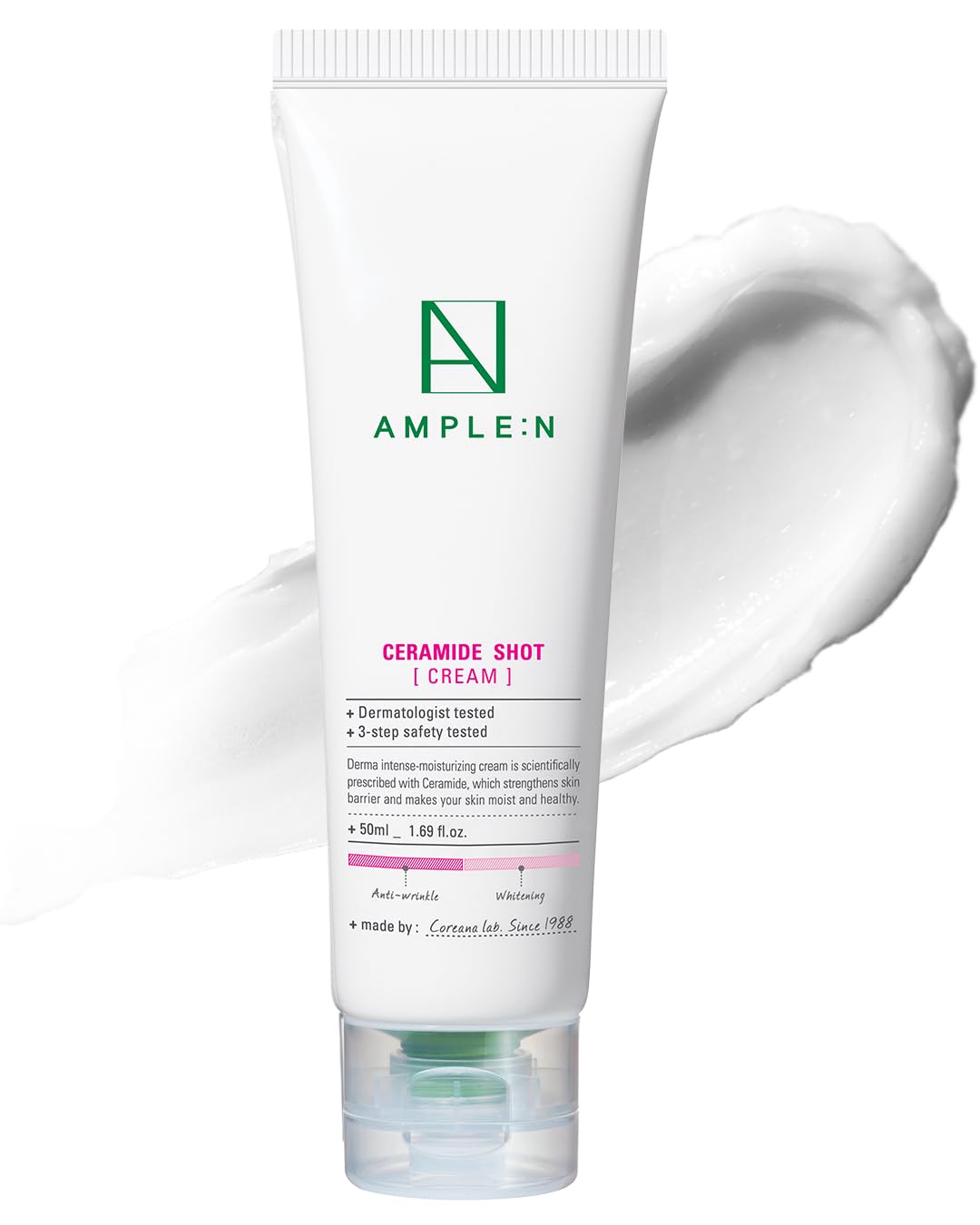 Mua AMPLE:N Ceramide Shot Cream - Hydrating Moisturizer Unscented for ...