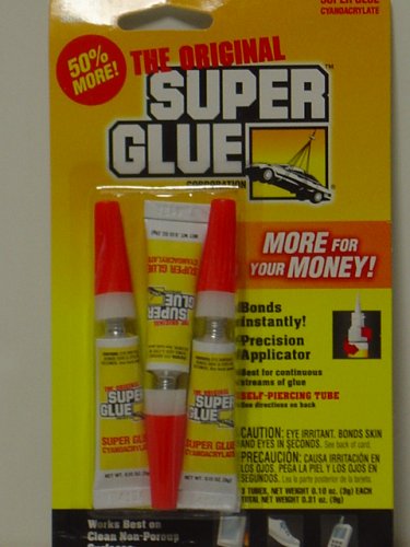 SUPER GLUE (The Original 3 Pack): Cyanoacrylate Adhesives: Amazon.com ...