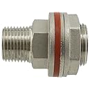 S/S Bulkhead 1/2" FPT x 1/2" MPT: Amazon.com: