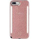 Amazon.com: LuMee Duo Phone Case, White Glossy | Front & Back LED Lighting, Variable Dimmer ...