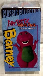 Amazon.com: Barney Fun 4 You Value Pack, 4 Tapes : Barney: Movies & TV