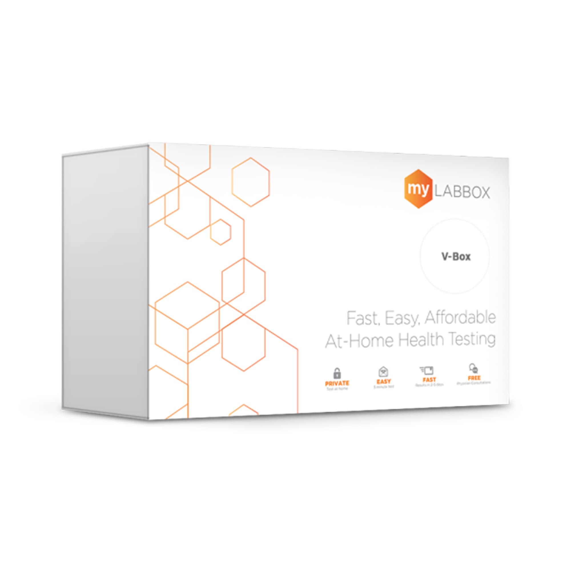 myLAB Box V-Box STD Test Kit At Home for Women 5 Panel Vaginal Health ...