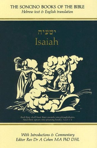 Isaiah: Hebrew Text & English Translation With an Introduction and ...
