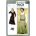 Amazon.com: Simplicity 9601 Sewing Pattern Misses Dress or Jumper Size ...