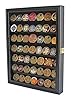 Challenge Coin / Casino Chip Display Case Cabinet Holder Shadow Box ...