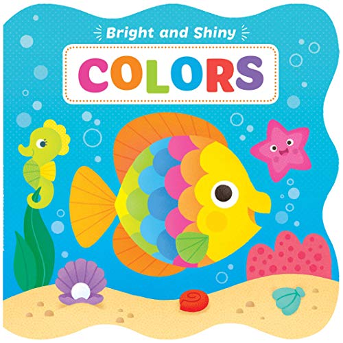 Colors-Chunky Board Book with Bright and Shiny Foil Illustrations make ...