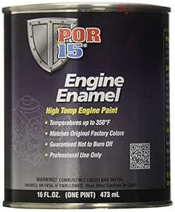 Amazon.com: POR-15 42098 Classic Ford Red Engine Enamel - 1 pint ...