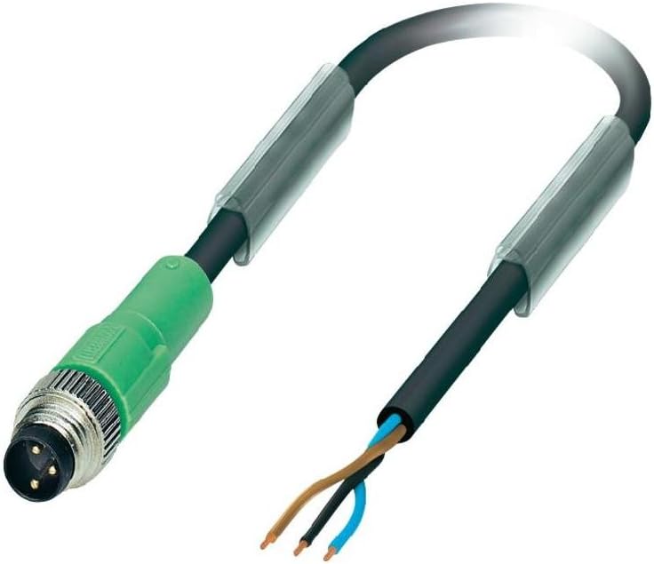Amazon.com: PHOENIX CONTACT SAC-3P-M 8MS/5,0-PUR SENSOR CABLE, 3POS, M8 ...