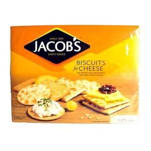 Amazon.com: Jacobs Biscuits for Cheese - 8.8oz (250g)