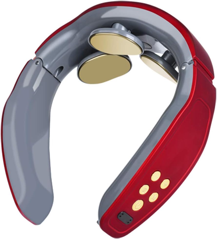 Smart Neck Massager, Electric Magnetic Pulse Neck Massager, Portable ...