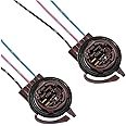 Amazon.com: 2PCS 3156 3157 Pre-Wired Harness Sockets, Car LED Bulbs Socket Adapters, Bulb ...