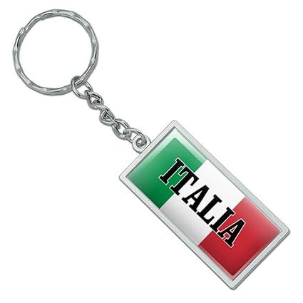 Amazon.com: Graphics and More Italia Italy Italian Flag Rectangle ...