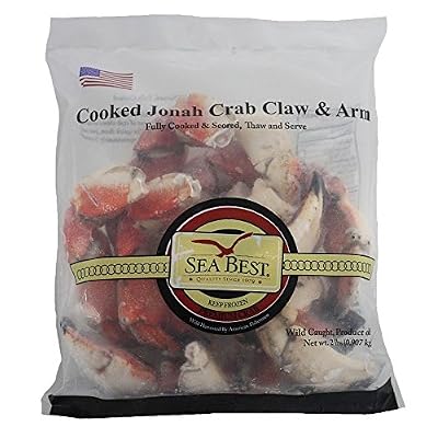 SEA BEST Cooked Jonah Crab Claw and Arm, 2 Pound Nepal | Ubuy