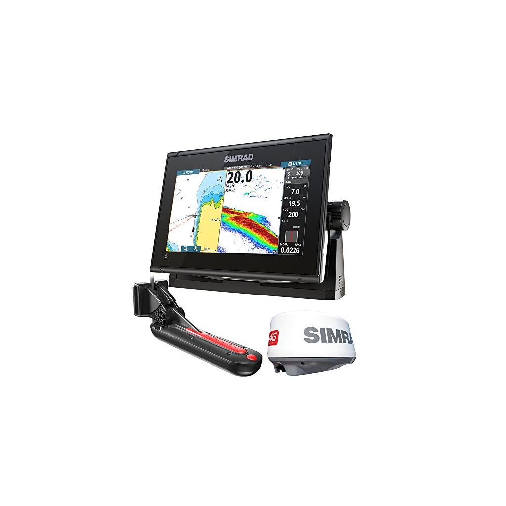 Simrad GO9 XSE Chartplotter/Fishfinder w/TotalScan Transducer. [000 ...