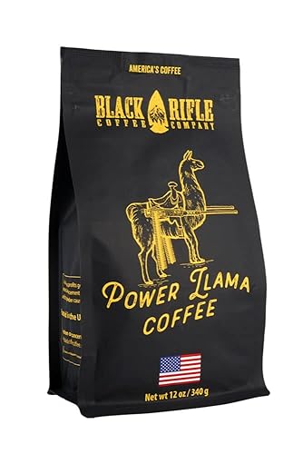 Black Rifle Coffee Company Ground (Power Llama (Light Roast), 12 Ounce ...