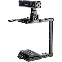 Amazon.com : NICEYRIG Quick Release Half Cage Kit for Panasonic Lumix ...