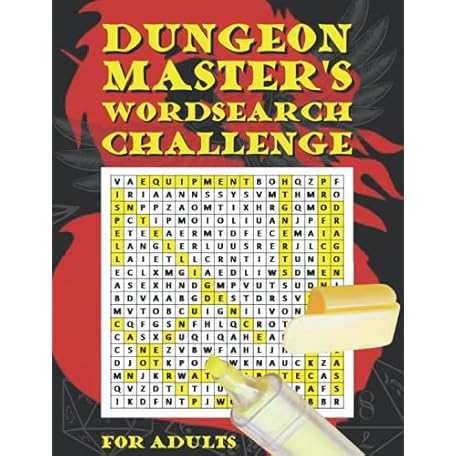 Mua Dungeon Master's Wordsearch Challenge For Adults: DND Theme Puzzle ...