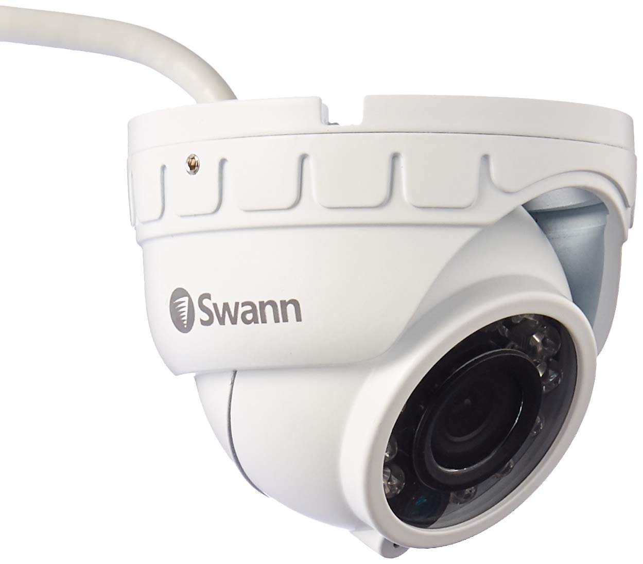 Swann Outdoor Security Camera: 1080p HD Mini Dome with Audio & IR Night ...