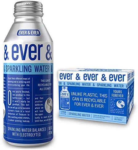 Sparkling Water by [ Ever and Ever ] Aluminum Bottled | Reverse Osmosis ...