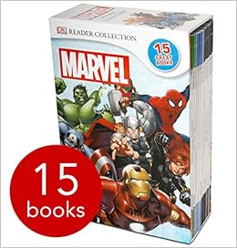 Marvel DK Reader Collection x 15 Paperback Books - R.R.P £ 74.85 ...