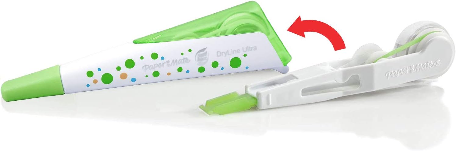 4 x Papermate Liquid Paper DryLine Ultra Correction Tape Pen, 5mm x 6 ...