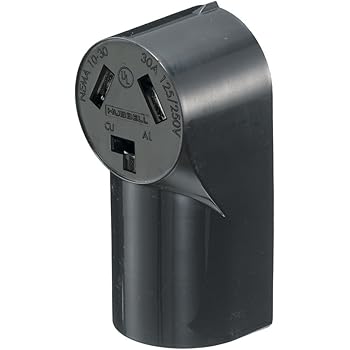 Amazon.com: Leviton 5054 Dryer Outlet Receptacle 30A 125 250V 10-30R ...