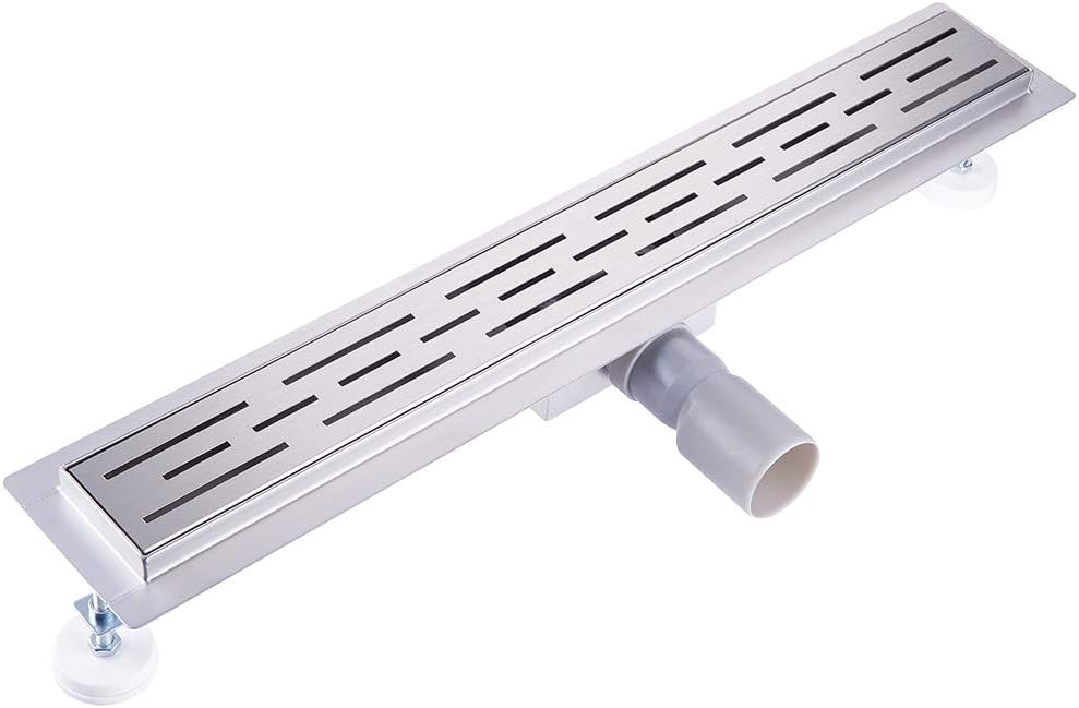 Italian-Style Shower Channel Siphon Floor Drain in Stainless Steel ...