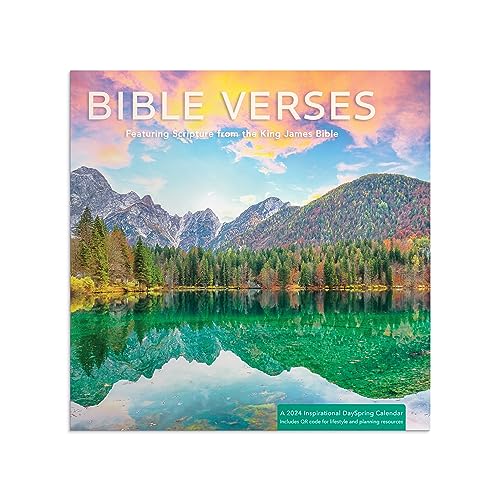 2024 Bible Verses Wall Calendar - Featuring Scripture from the King ...