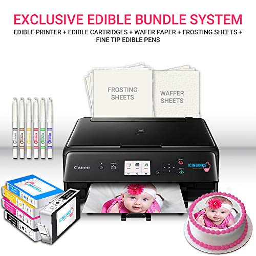 Buy Icinginks Edible Printer Birthday Cupcake Topper Image Printer ...