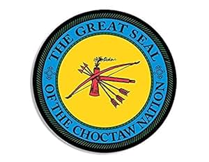Amazon.com: ROUND Choctaw Nation Seal Sticker (decal logo american ...