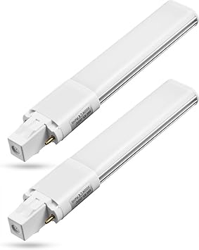 Amazon.com: AMAZING POWER GX23 LED Bulbs, 6W LED 2-Pin PL Horizontal ...