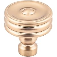 Top Knobs Brixton Ridged Knob 1 1/4 Inch Honey Bronze - Amazon.com