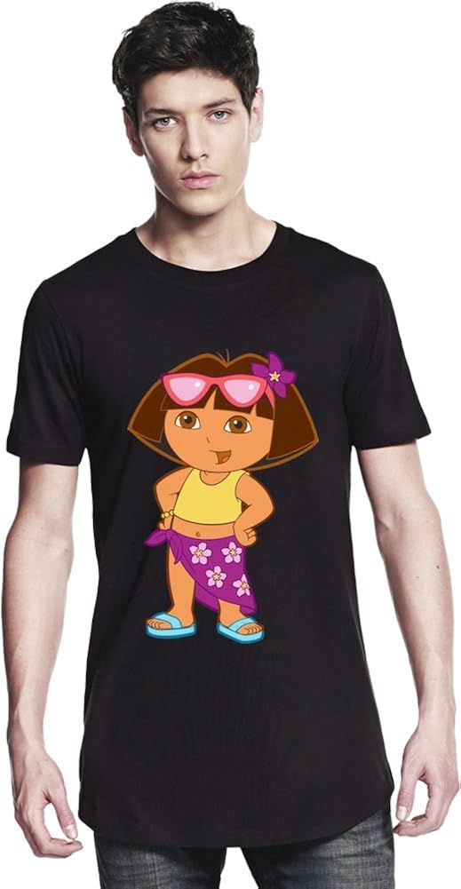 Dora cartoon character Long T-shirt X-Large: Amazon.ca: Clothing ...