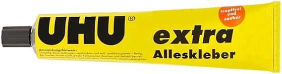 UHU Alleskleber Extra Tube, Gel-Form für extra starkes und tropffreies ...
