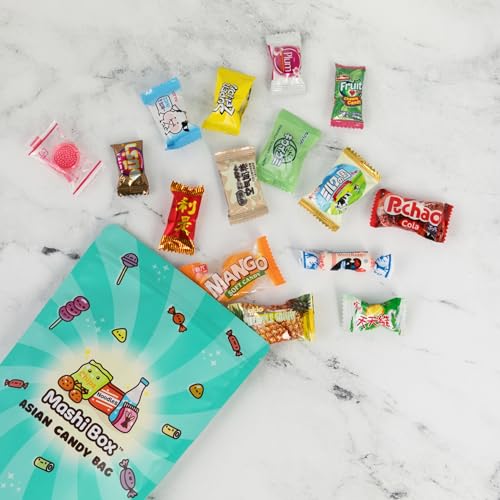 Mashi Box Asian Candy Mystery Variety Pack | 40 PCS | Mix Of Japanese ...