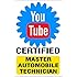 Amazon.com: Youtube CERTIFIED Master Automobile Technician patch (3"x4 ...