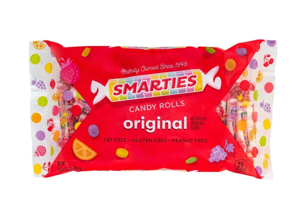 Smarties Candy Bulk Rolls Gluten Free & Vegan Original Flavor Treats ...