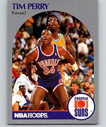 Amazon.com: 1990-91 NBA Hoops #240 Tim Perry Phoenix Suns Official ...